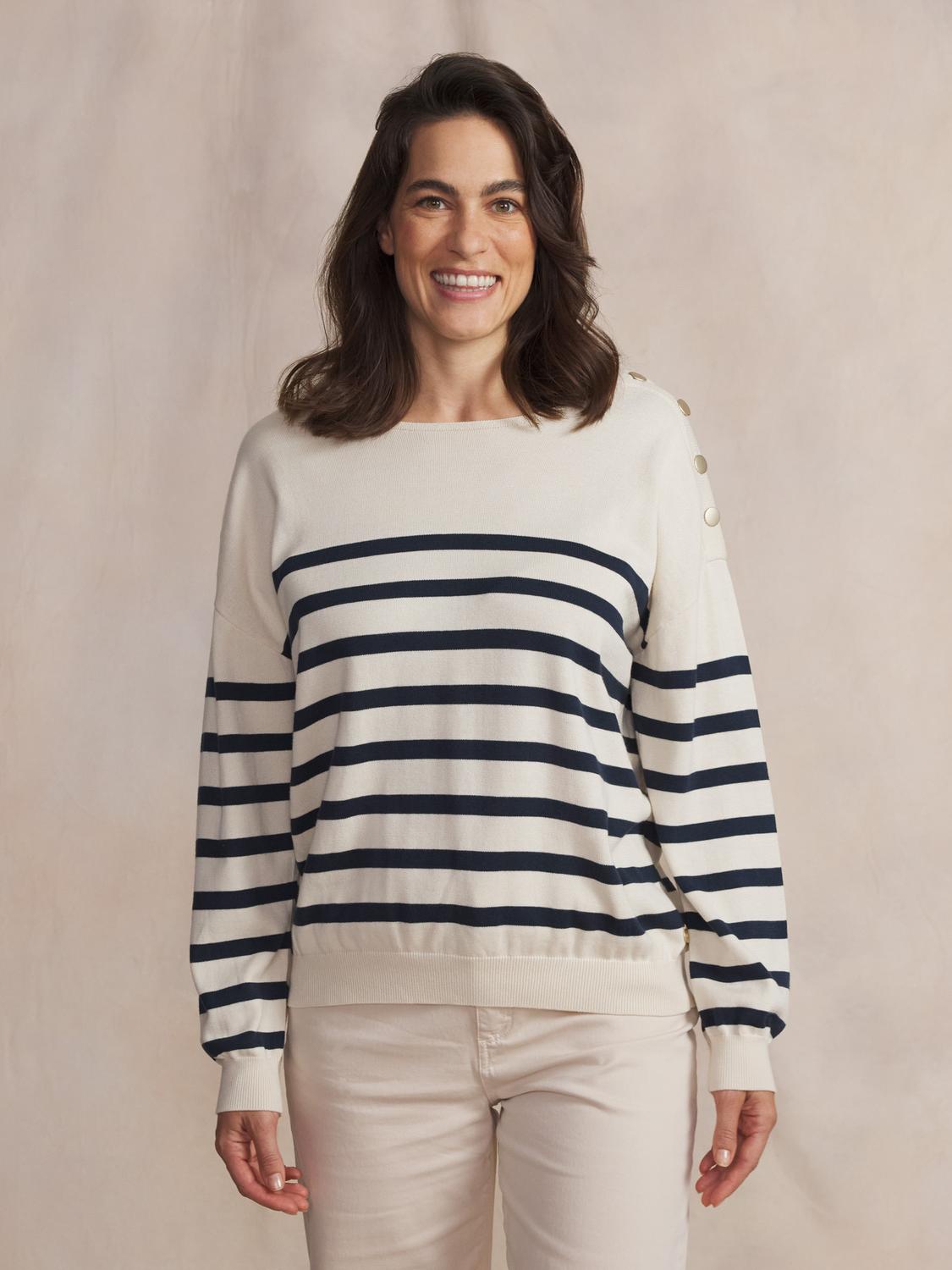 Pull femme ecru SELENPUL | tbs